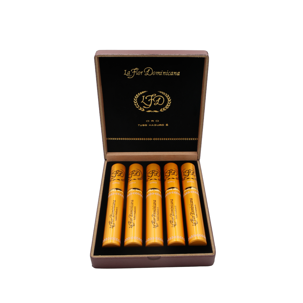 La Flor Dominicana Oro Tubo Maduro No.6 - Fuego Libano